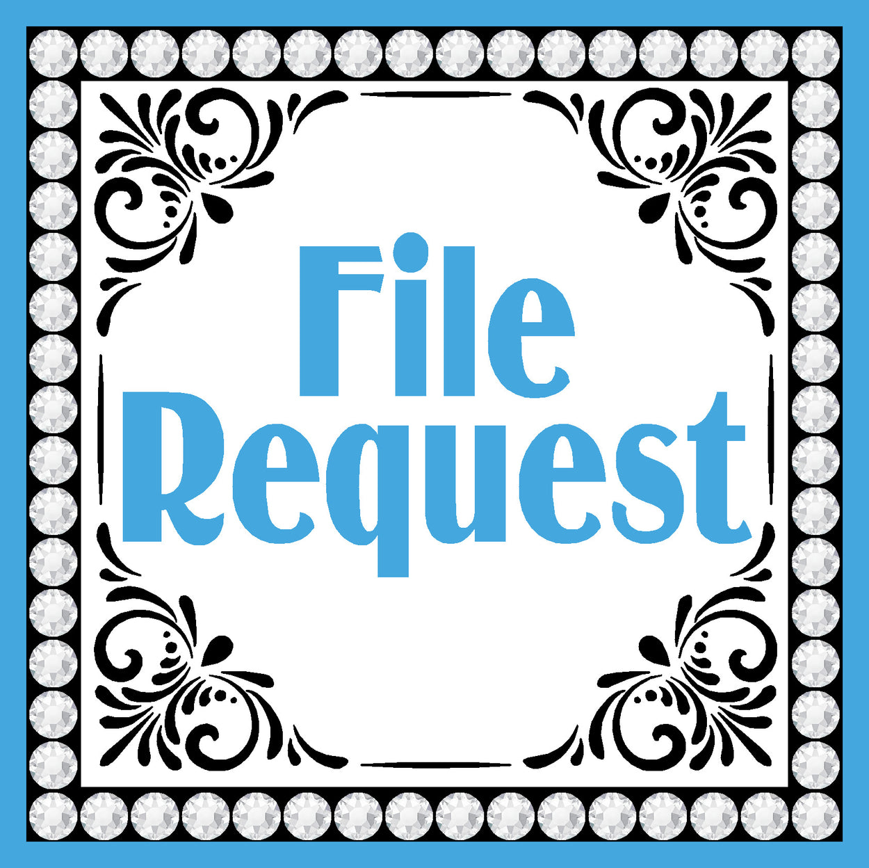 My File Addiction - Rhinestone Template Files